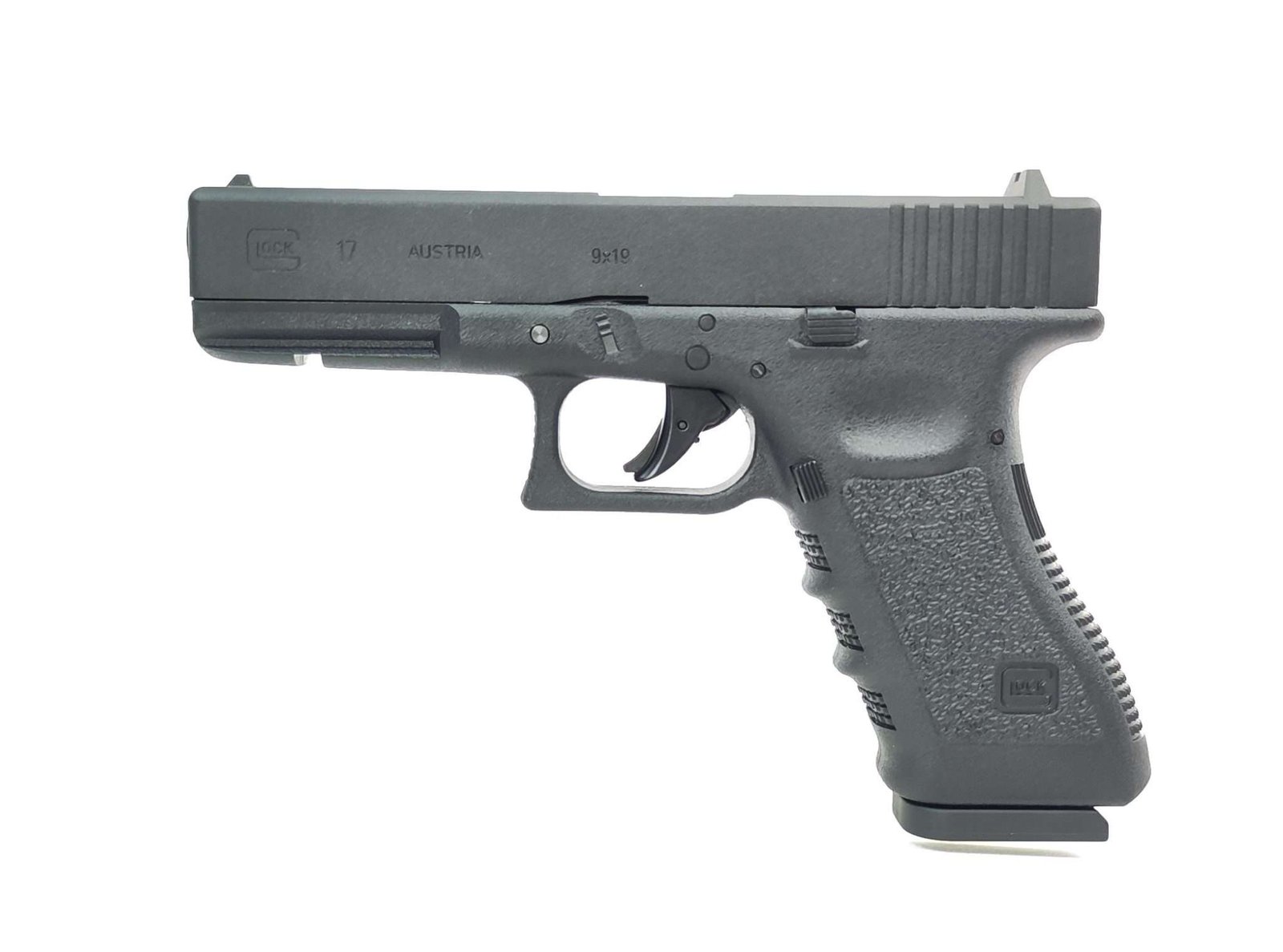 Pistola de balines metálicos y diabolos GLOCK 17 con blowback(4.5mm ...