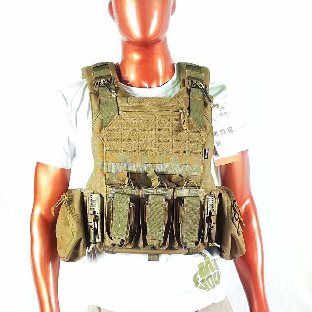 Chaleco táctico portaplacas OSLOTEX ADVANCED Coyote Brown – INSTINTO ...